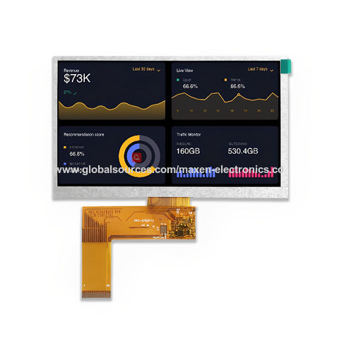 Buy Wholesale China 7 Inch Tablet Lcd Display 800*480 Tft Lcd Rgb 40 ...