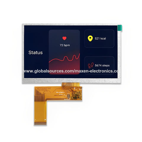 Buy Wholesale China 7 Inch Tft Lcd Module 800x480 Rgb 40 Pin Interface Lcd Display & Tft Lcd ...