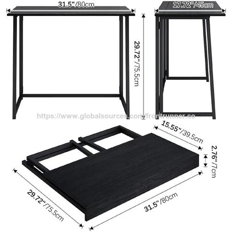 Buy Wholesale China Non-assembly Small Folding Computer Desk Home ...