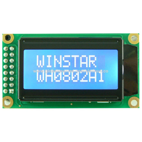 Buy Standard Quality China Wholesale Winstar Original Wh0802a1 Yellow ...