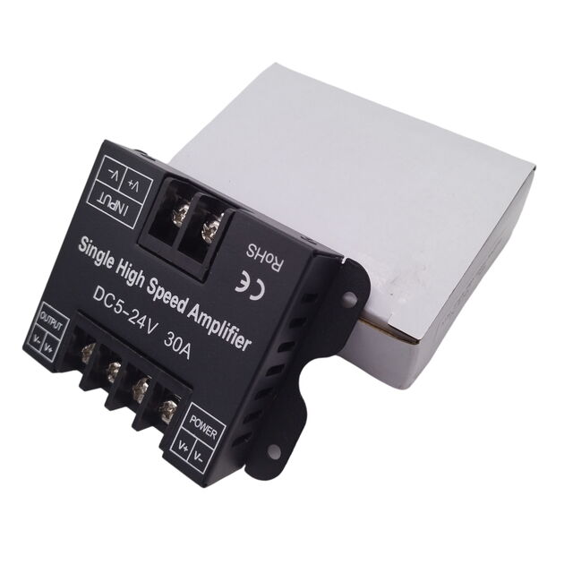 Dc5v-24v 30a Amplifier With Led Touch Dimmer Switch For 3way Led Strips ...