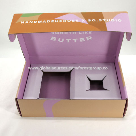 Buy Wholesale China Custom Logo Biodegradable Cute Colorful Kraft Cardboard Package Paper Box ...