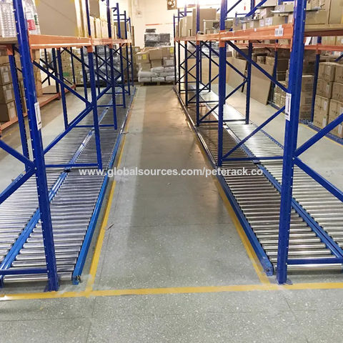 Buy Wholesale China Peterack Gravity Racking Shelving Storage Racks For ...