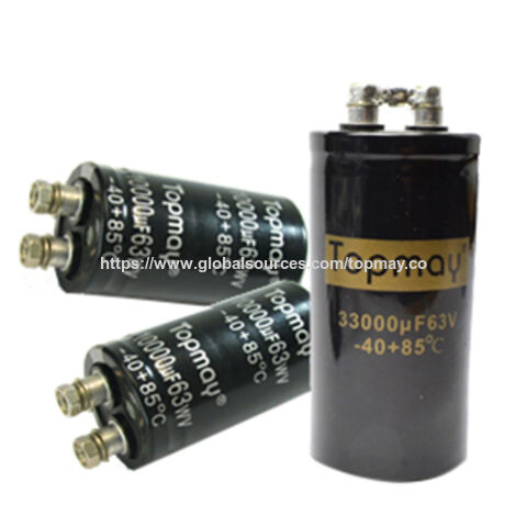 Buy Wholesale China Screw Terminal Aluminum Electrolytic Capacitors ...
