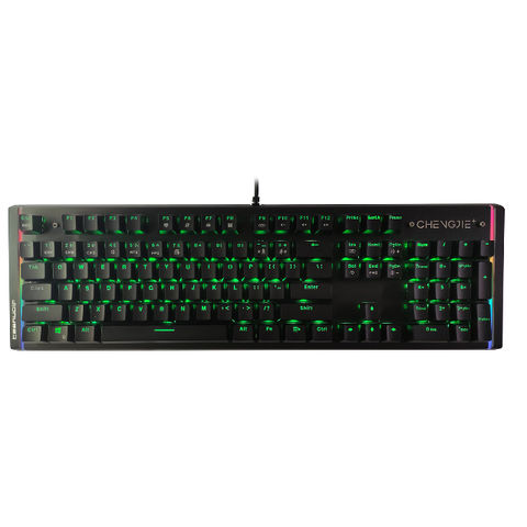 Buy Wholesale China Custom Keyboard Us Layout 104 Keys Keyboard Rainbow ...