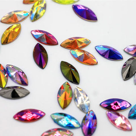 Buy Wholesale China Acrylic Diamond Flat Back Acrylic Gemstone Diy ...