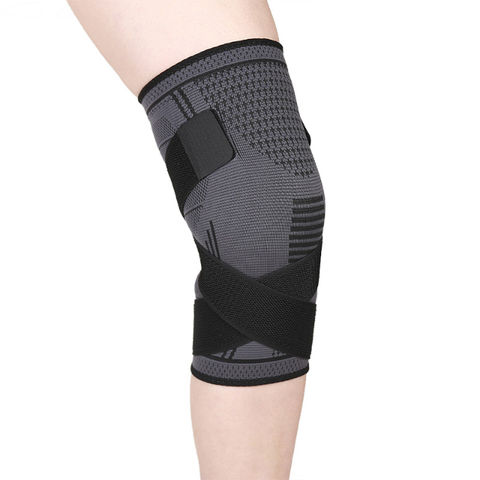 Buy Wholesale China High Elastic Bandage Knee Compression Brace Nylon ...
