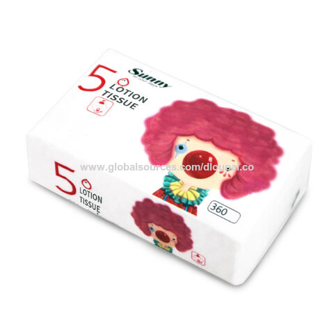 Baby Face Lotion Facial Tissue Paper Manufacturers Printed Facial ...