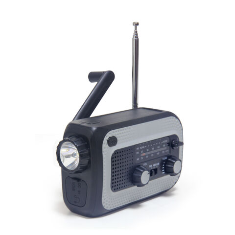 Buy Wholesale China 2022 Latest Design Wind Up Emergency Flashlight Fm ...