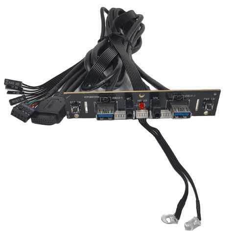 Buy Wholesale China Computer Case Front Panel Audio Mic Input Output ...