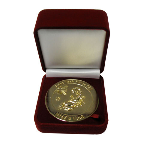 Buy Wholesale China Velvet Injection Plastic Coin Packaging Box For ...