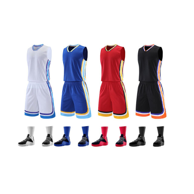 Buy Wholesale China Customizable Basketball Jersey Sets Breathable ...