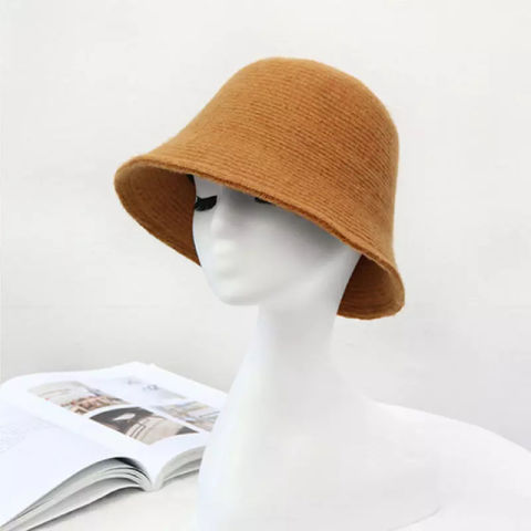 Buy Wholesale China Fashion Women Winter Warm Caps Retro Cozy Round Top ...