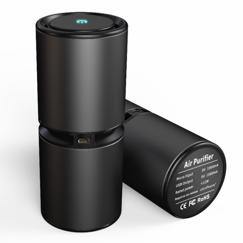 Buy Wholesale China Car Air Purifier Usb Air Cleaner Fresher Negative ...