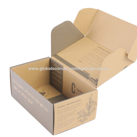 Buy Wholesale China Wholesale Kraft Paper Folding Boxes Custom Logo ...