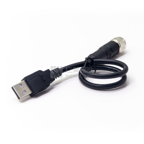 Buy Wholesale China 5 Pin M12 Electrical Usb Connector & 5 Pin M12 ...