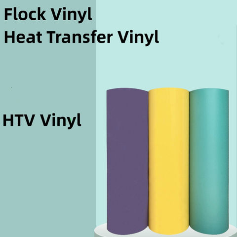 Buy Wholesale China Flocking Vinyl Rolls 3d Vinyl Heat Transfer Flock ...