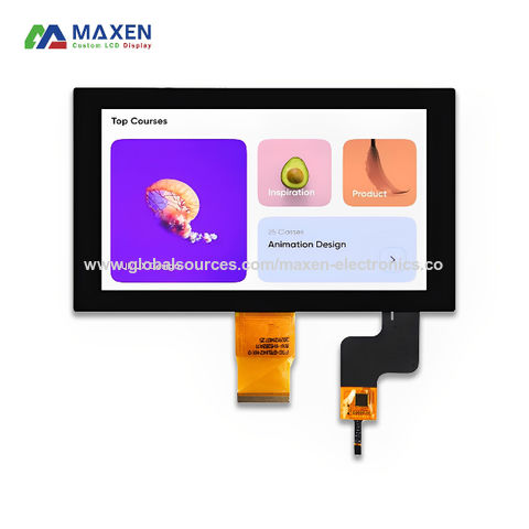 Buy Wholesale China Optical Bonding 7" Tft Display 1024x600 Ips Lcd With Usb Pcap Touch Panel ...