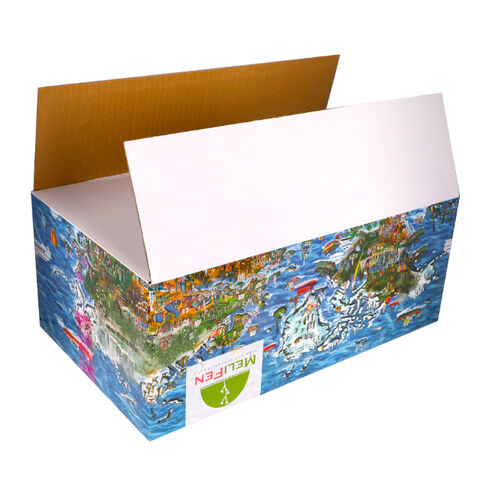 Achetez en gros Carton D'expédition Ondulé Personnalisé Robuste 3 Ply 5 ...