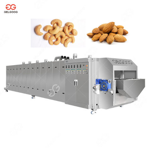 Buy Wholesale China Continuous Almond Cashew Nut Roasting Machine 500-1000 Kg/h & Roasting ...