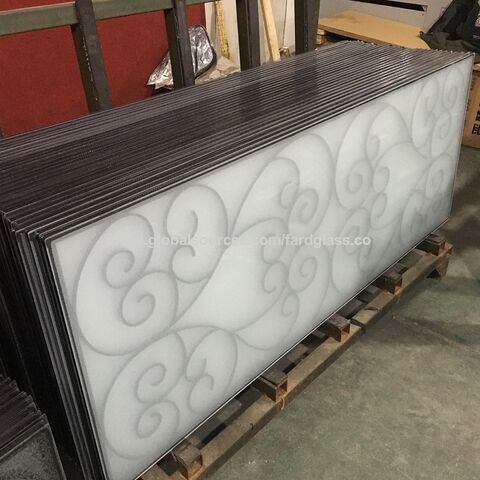 Buy Wholesale China Decorative Glass With Wrought Iron Caming Igcc ...