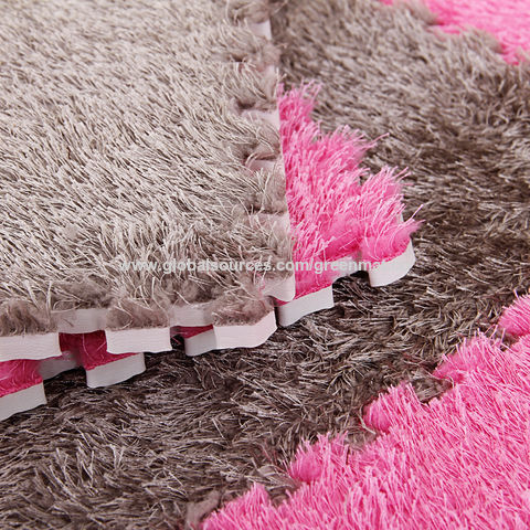 Buy Wholesale China Interlocking Carpet Shaggy Soft Eva Foam Mats ...