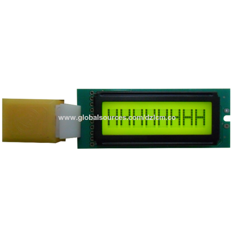 Buy Wholesale China Oem Dot-matrix Lcd Module, 8*1, With Led Backlight & Lcd Display Module at ...