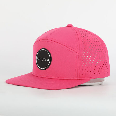 Buy Wholesale China 7 Panel Pvc Logo Laser Cut Hole Hot Pink Perforated ...