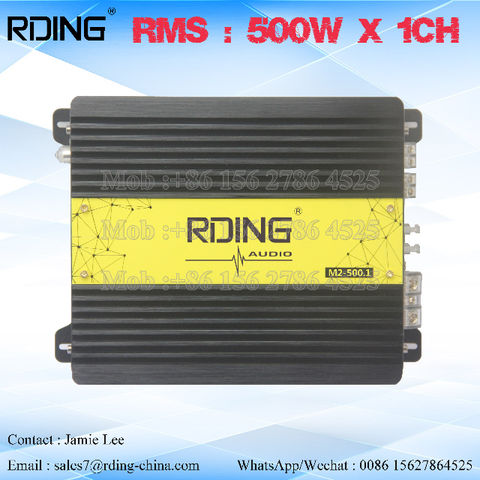 Buy Wholesale China Mono 500w Car Stereo Amplifier Classic Series ...
