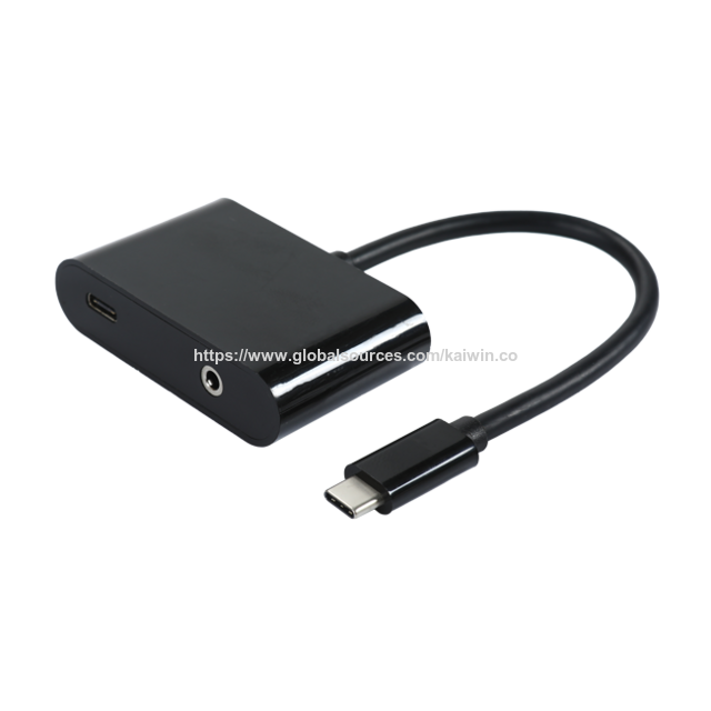 Buy Wholesale China 2 In 1 Usb-c Headphone Charger Power Pd Usb C Port ...