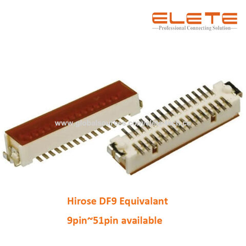 Hirose Df9 Equivalent 1.0mm Board To Board Connector, Male & Female ...