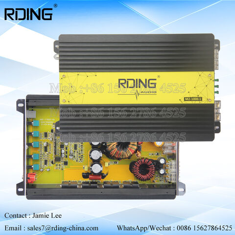 Buy Wholesale China Mono 900/1000w Car Stereo Amplifier Compact Series ...