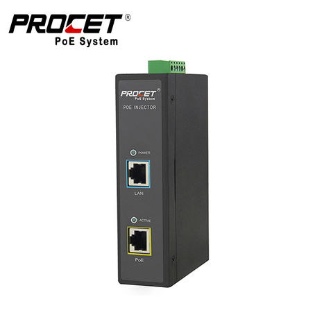 Buy Wholesale China 60w Poe Injector Procet Industrial Din Rail 60w Poe ...
