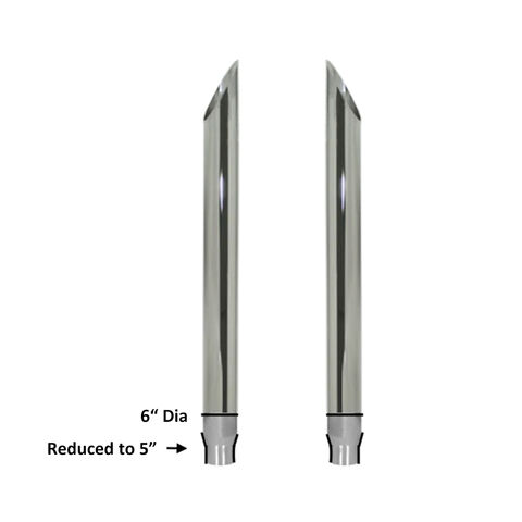 Buy Wholesale China Pinometal 8"-5" Inlet Miter Angle Cut Diesel Smoker ...