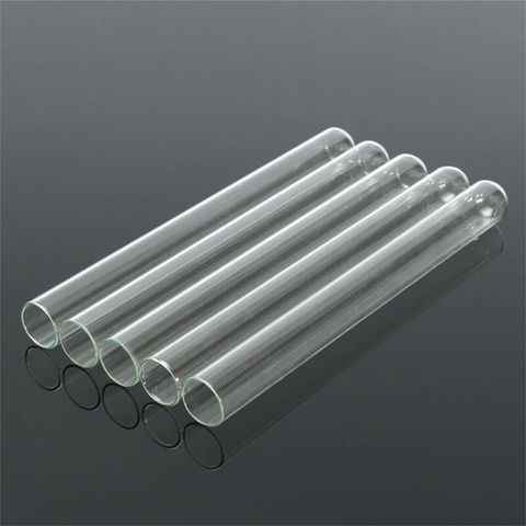 Buy Wholesale China Clear Glass Test Tubes For Laboratory Round Bottom ...
