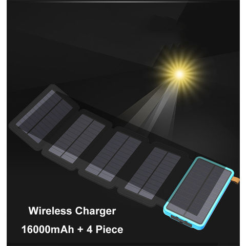 Buy Wholesale China Portable Solar Power Bank 16000mah Large Capacity ...