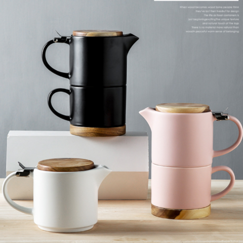 Buy Wholesale China Eco Friendly Simple Designed Ceramic Teapot And Mug ...