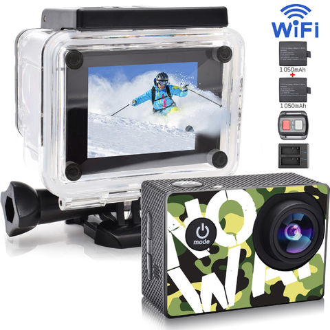 Buy Wholesale China Real 4k Action Camera Hd 4k 2.0-inch Underwater ...