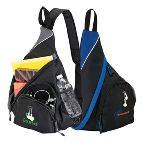 Buy China Wholesale Sling Backpack Triangle Bag Sling Bags, With Side ...