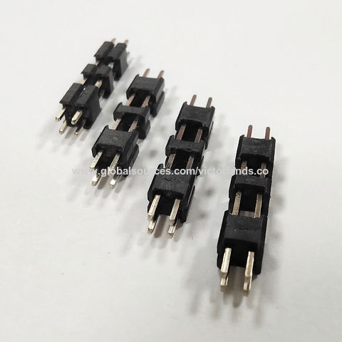 2.54mm Pitch Double Row Pin Headers - Buy China Wholesale Pin Headers ...