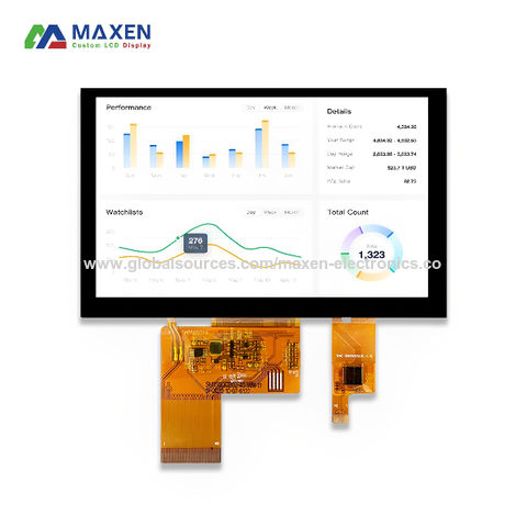 Compre Personalizado 5 Polegadas Tft Lcd Módulo 800x480 Lcd Display Com ...