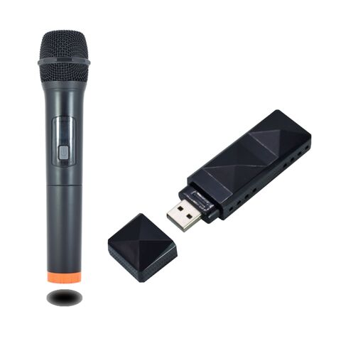 Portable Uhf Wireless Microphone System With Usb Receiver, Handheld ...