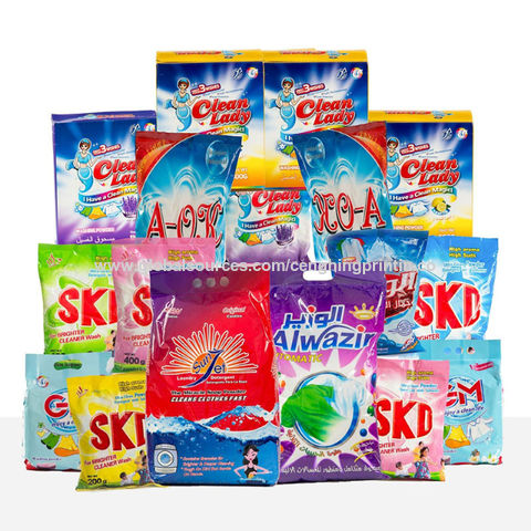 Buy Wholesale China Laundry Detergent Soap Powder Plastic Packaging ...