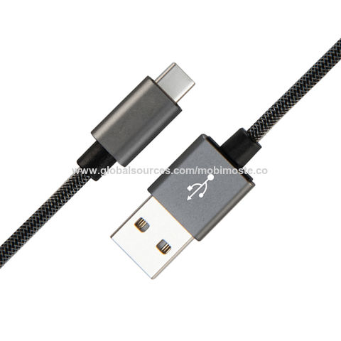 Buy Wholesale China Usb To Usb C Cable, Transparent Pet Braided Usb ...