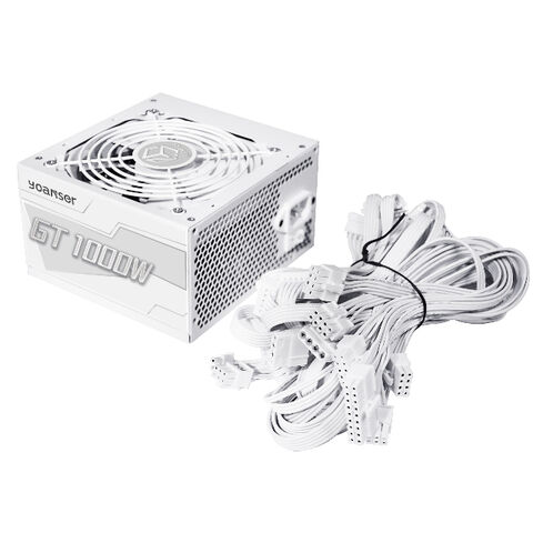 High Performance 80plus Gold Desktop Power Supply White Full Modular ...