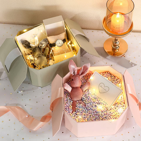 Buy Wholesale China Empty Octagonal Wedding Favour Box Birthday Gift ...