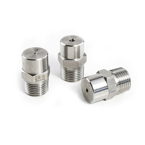 Buy Wholesale China 0.6mm/0.8mm/1.0mm Orifice Solid Stream Nozzle Linear Spray Nozzle Industrial ...