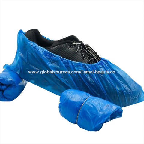 Wholesale Disposable Non Woven Cpe Shoe Cover Blue Nonwoven Hospital ...