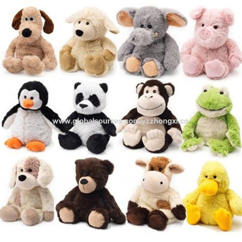 Buy Wholesale China Microwaveable Animals Plush Stuffed Soft Heatable ...