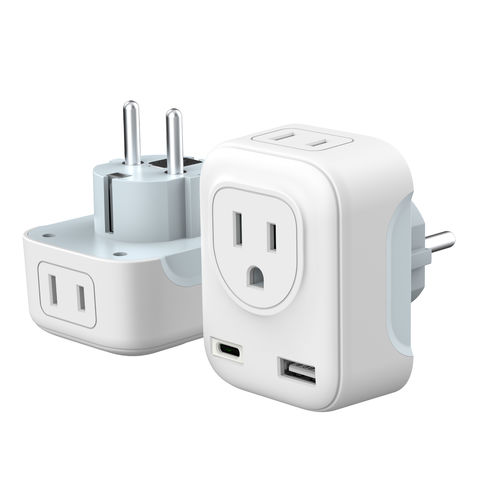 Buy Wholesale Hong Kong SAR Eu Foldable Multiport Wall Charger & Eu ...